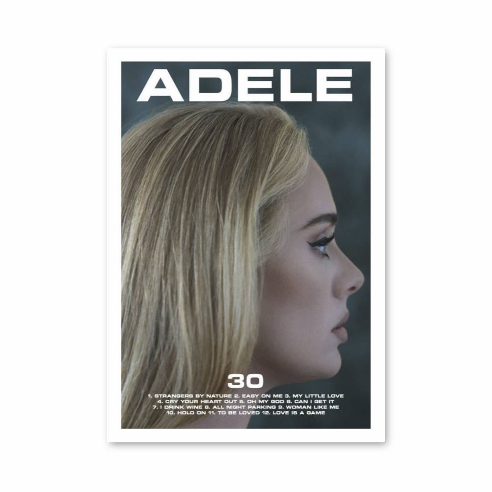 Poster Adele 30 | Aesthetic Posters