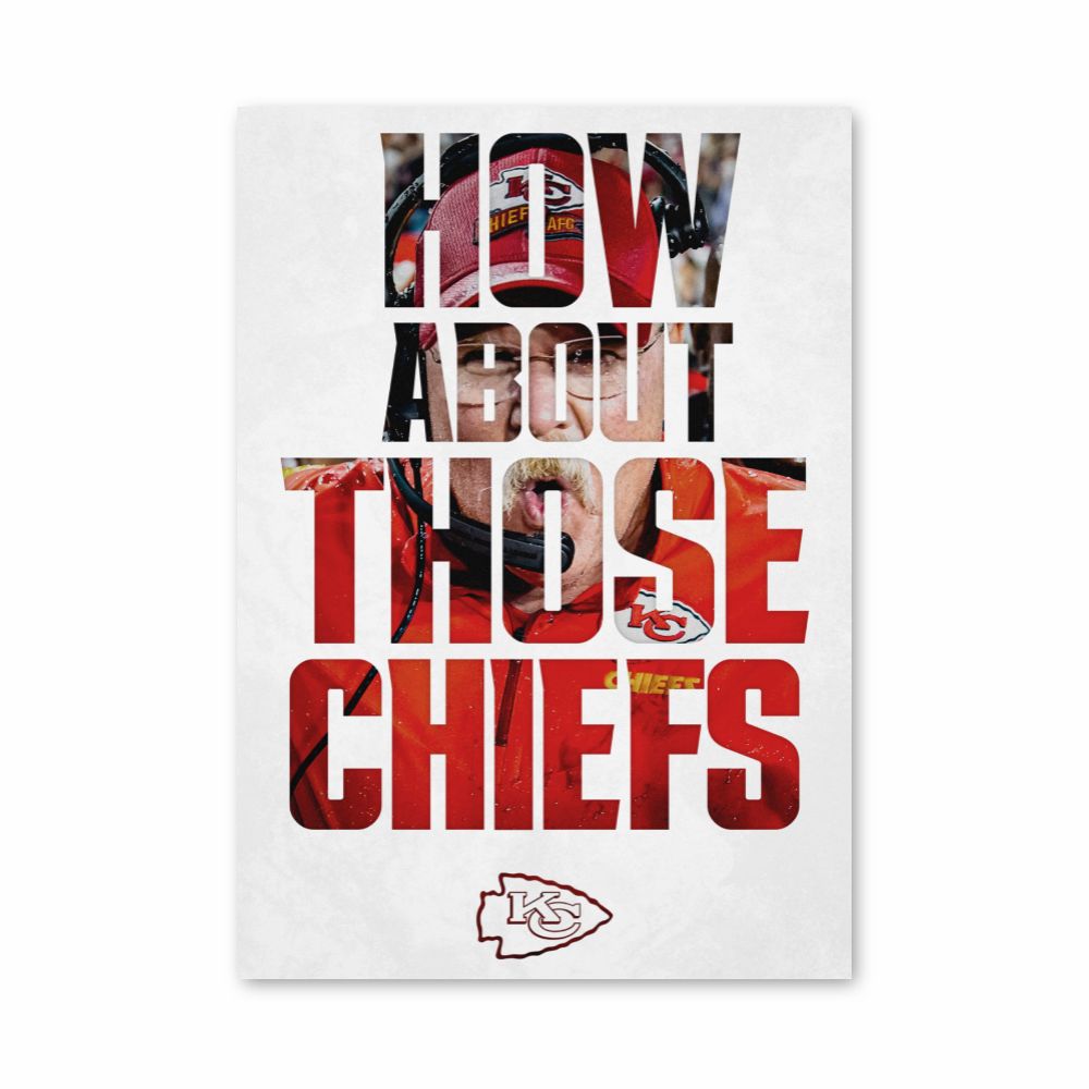 Poster How About Those Chiefs | Aesthetic Posters