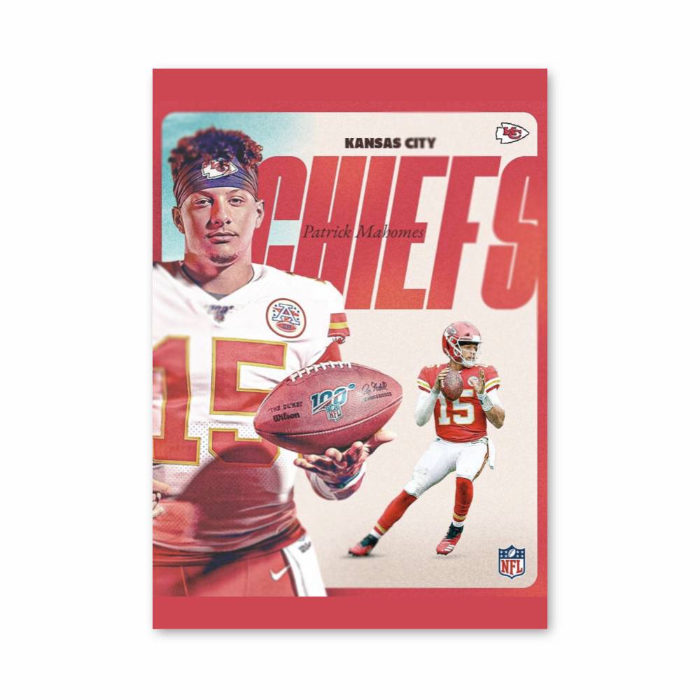 Poster Chiefs Quarterback | Aesthetic Posters