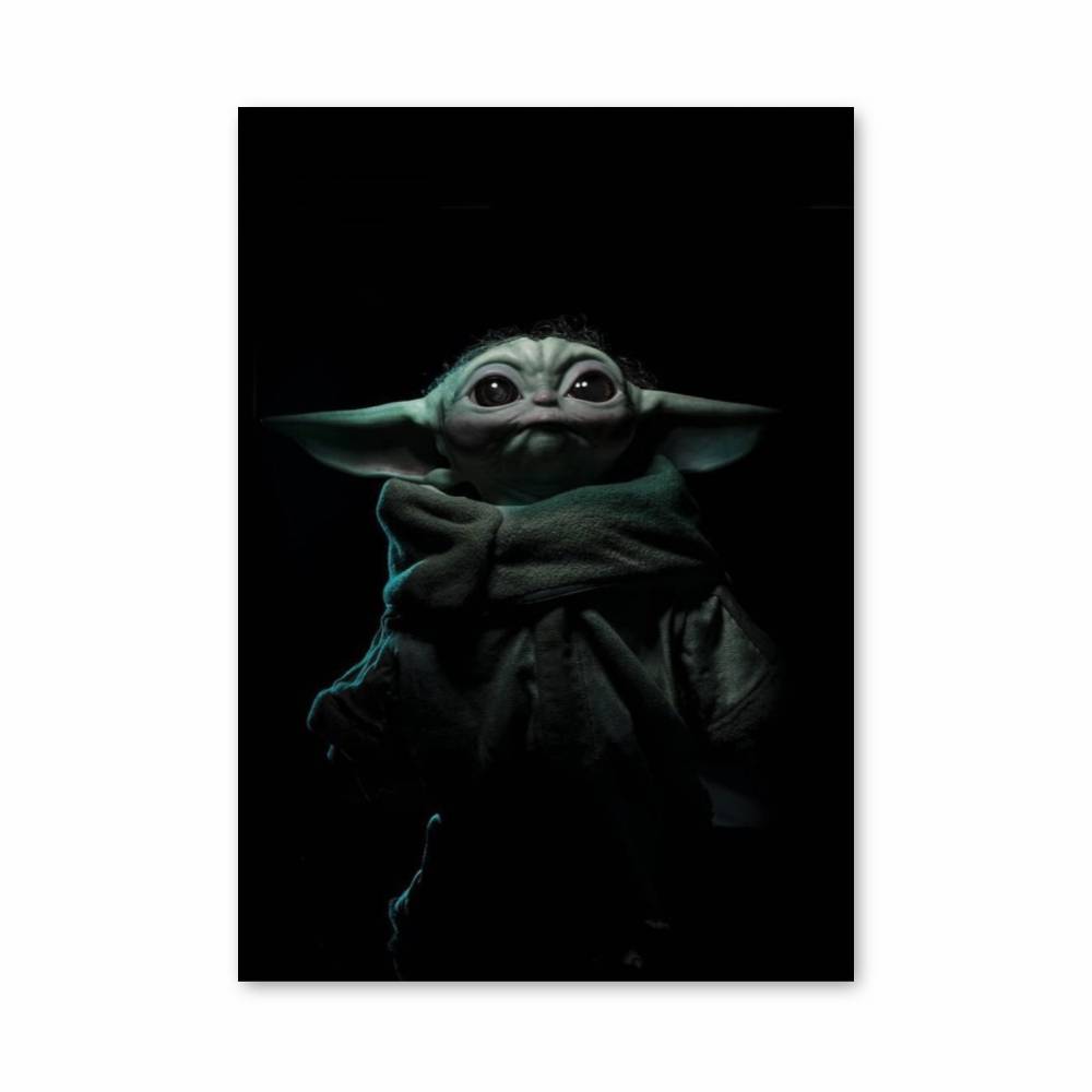 Cute Baby Yoda Poster | Aesthetic Posters