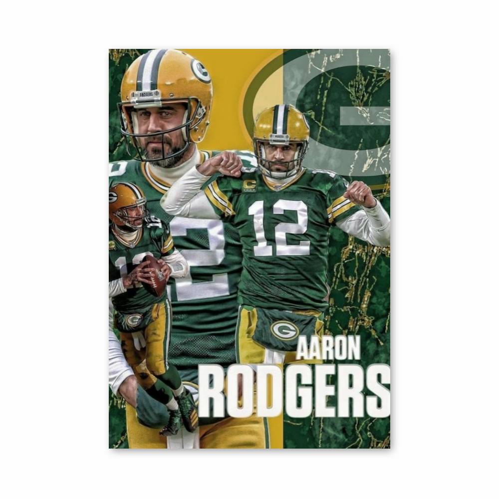 Poster Aaron Rodgers 12 | Aesthetic Posters