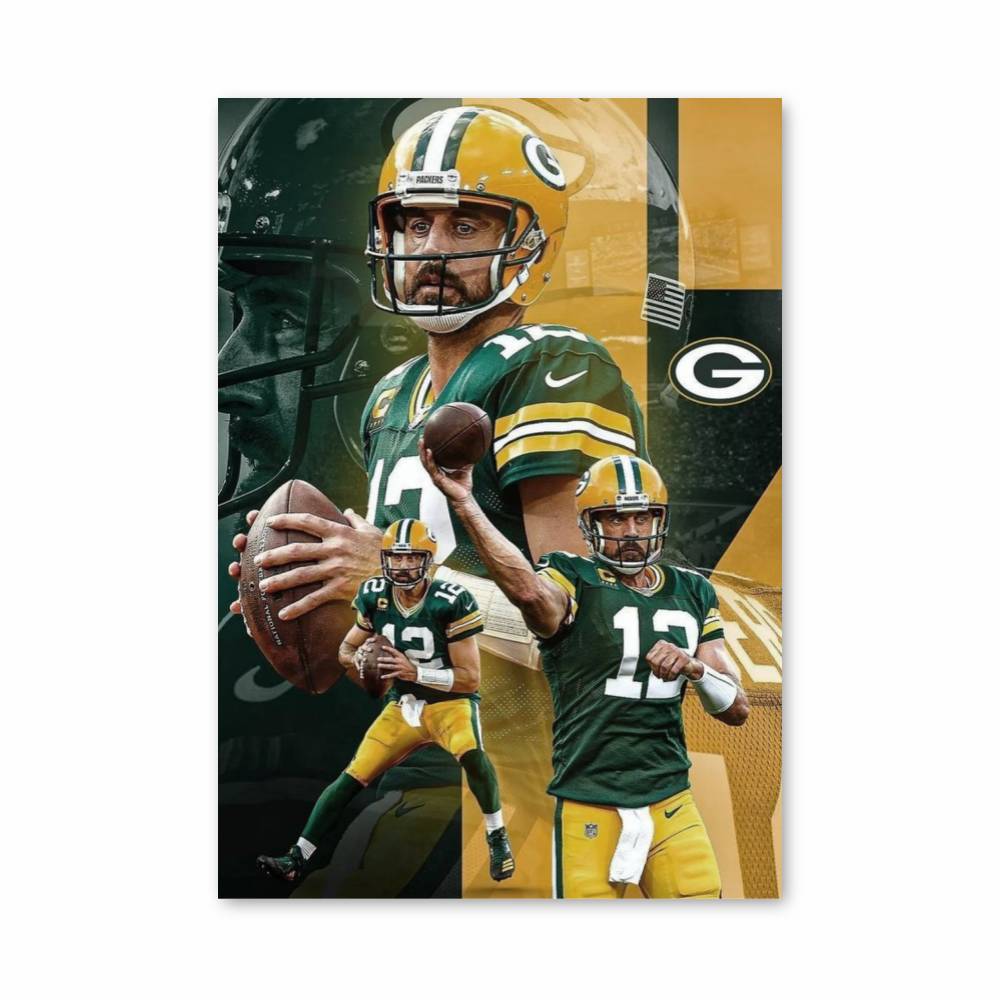 Poster Aaron Rodgers G | Aesthetic Posters