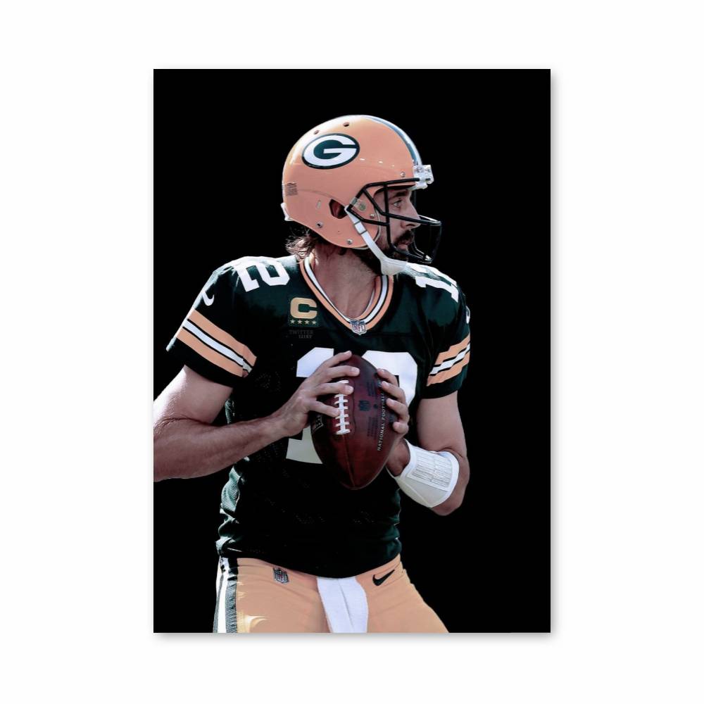 Poster Aaron Rodgers Quarterback | Aesthetic Posters