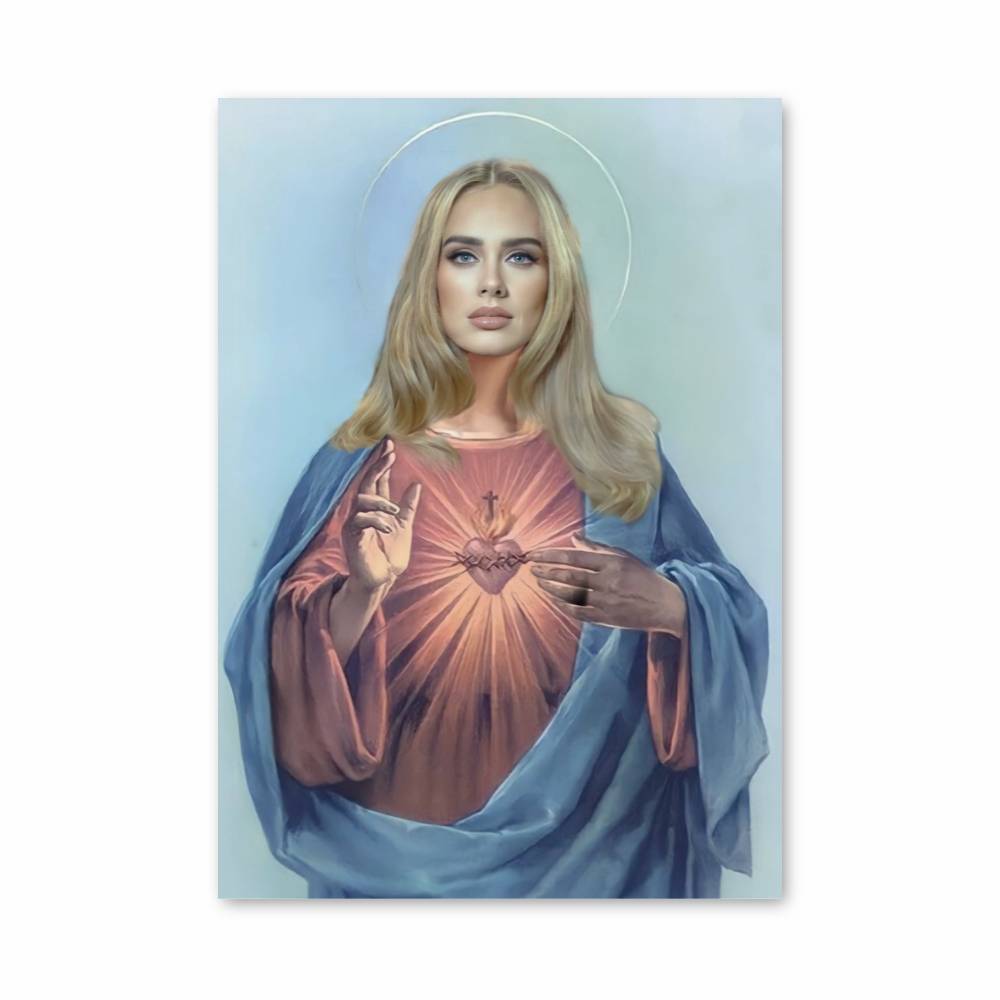 Poster Adele Jesus | Aesthetic Posters