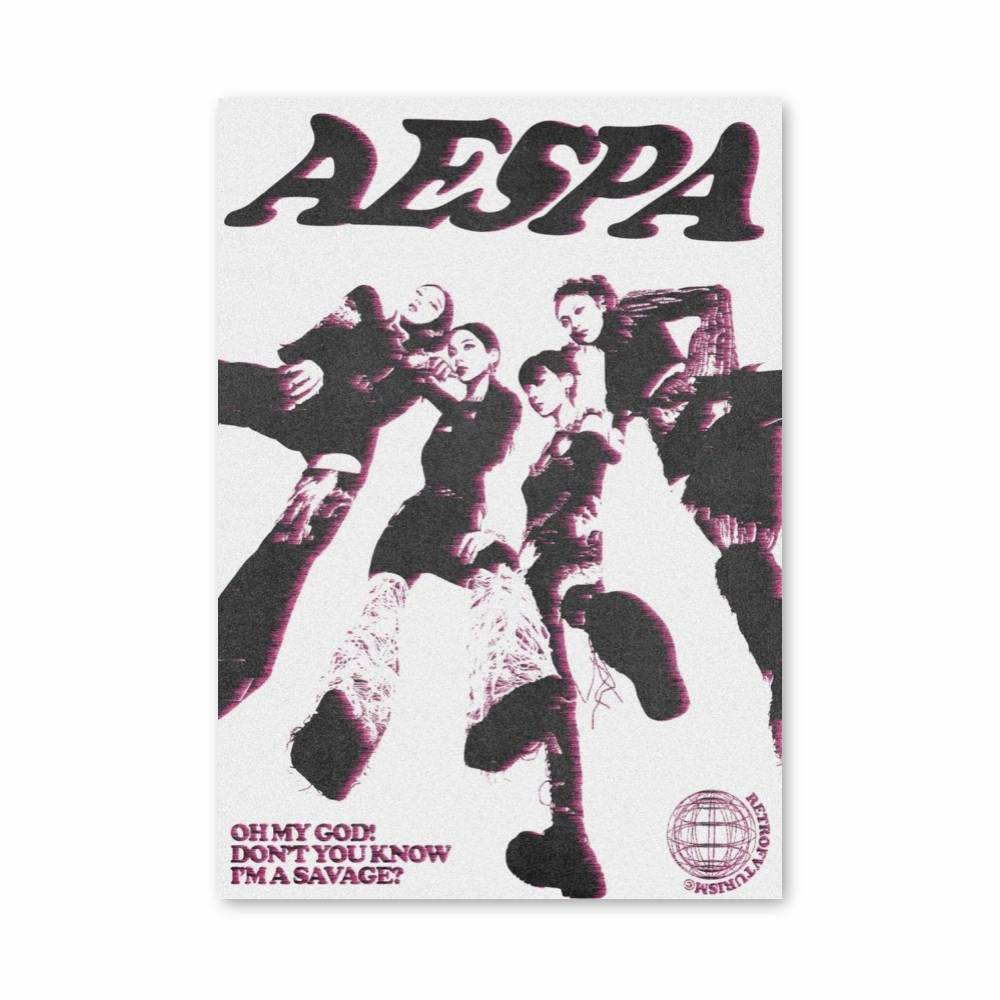 Aespa Posters | Aesthetic Posters