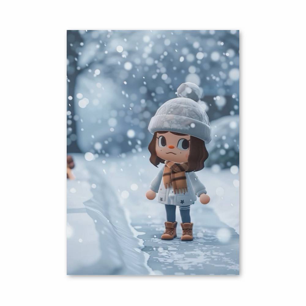Animal Crossing Snow Poster | Aesthetic Posters