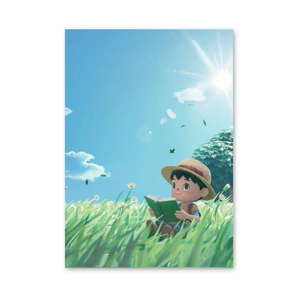 Poster Luffy Animal Crossing | Aesthetic Posters
