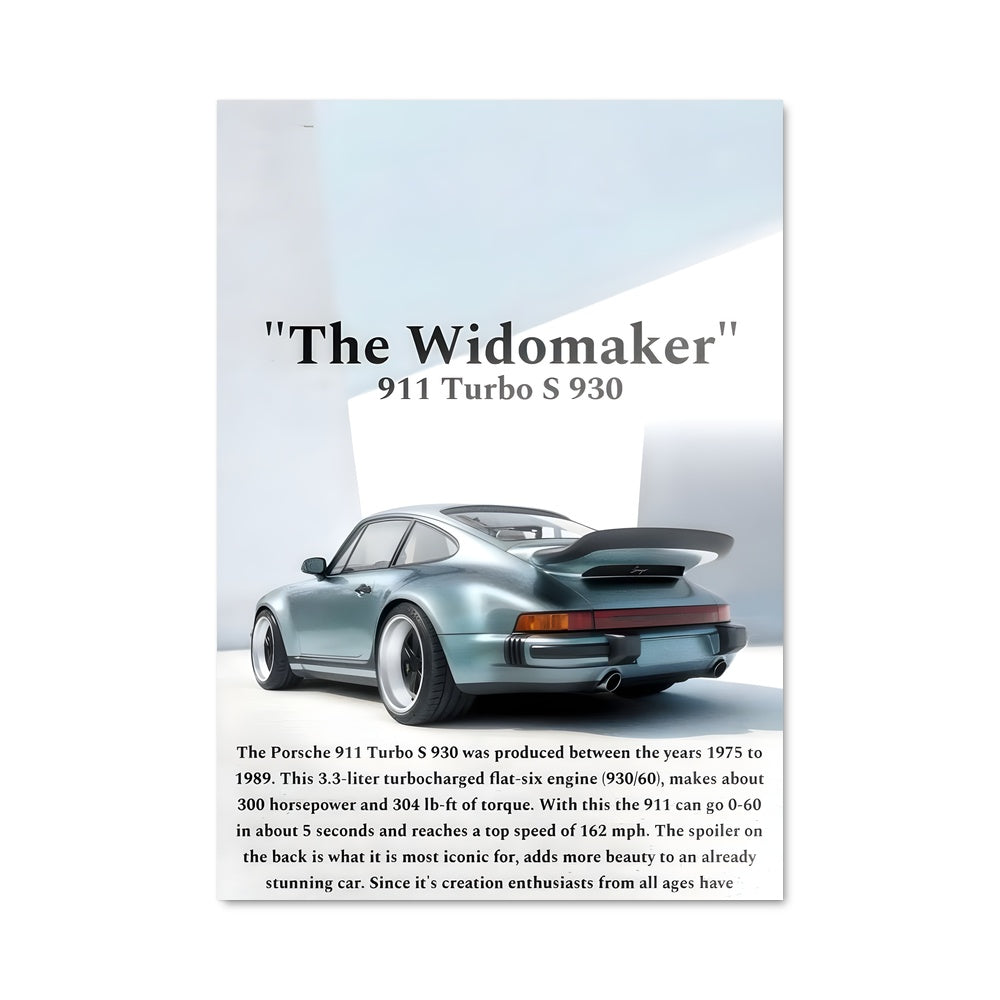 VW0R Turbo Poster – Aesthetic Posters