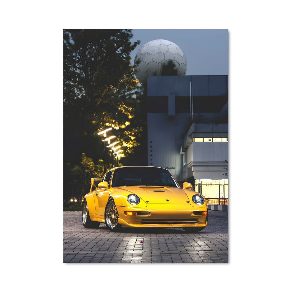 Yellow Turbo Poster – Aesthetic Posters