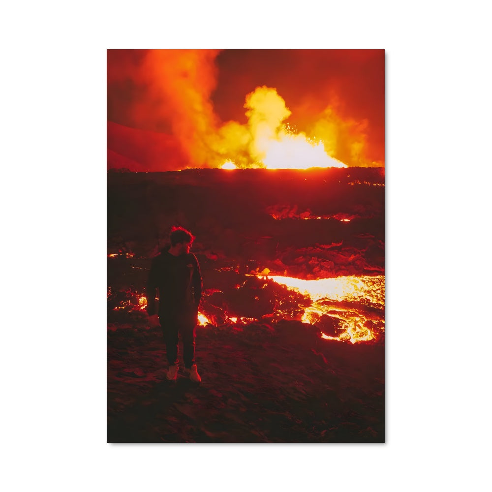 Wild Eruption Poster – Aesthetic Posters