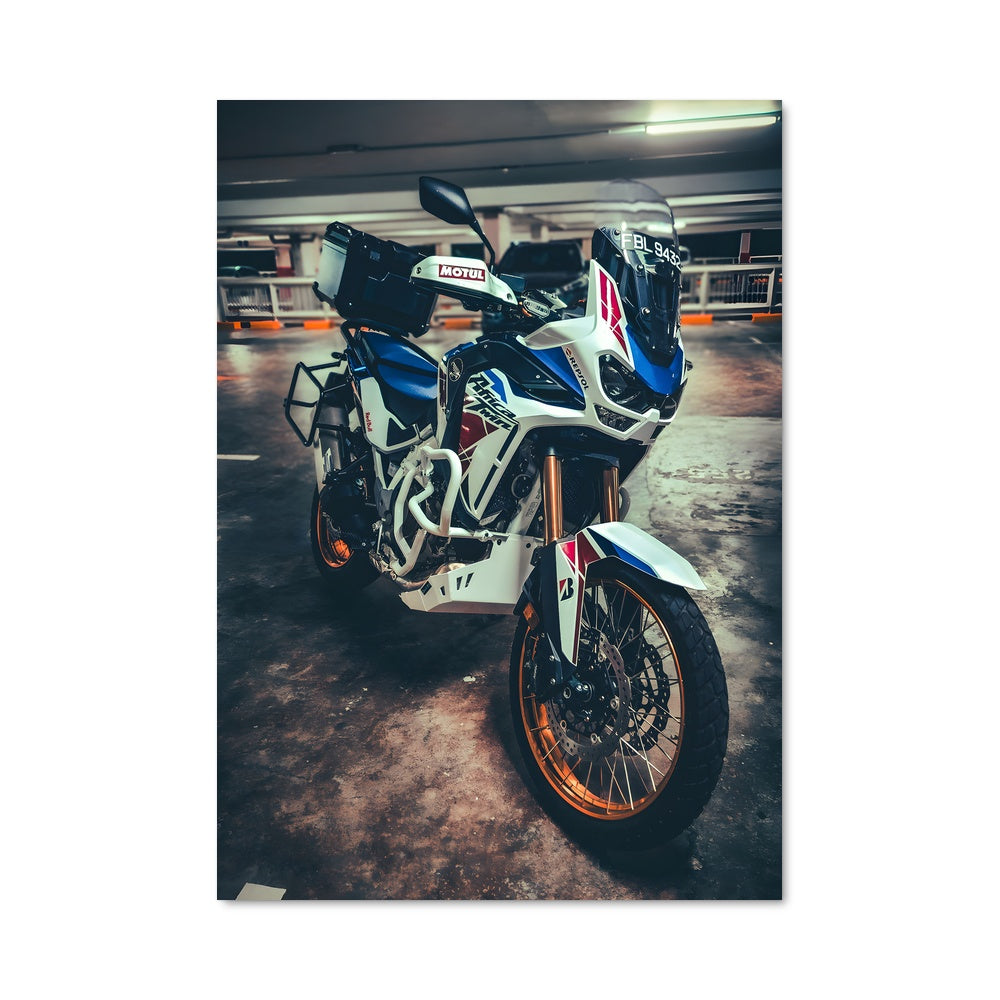Adventure in Blue Poster – Aesthetic Posters