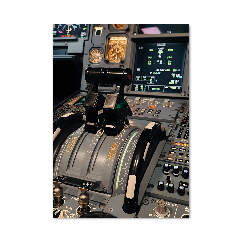 A320 Cockpit Poster – Aesthetic Posters
