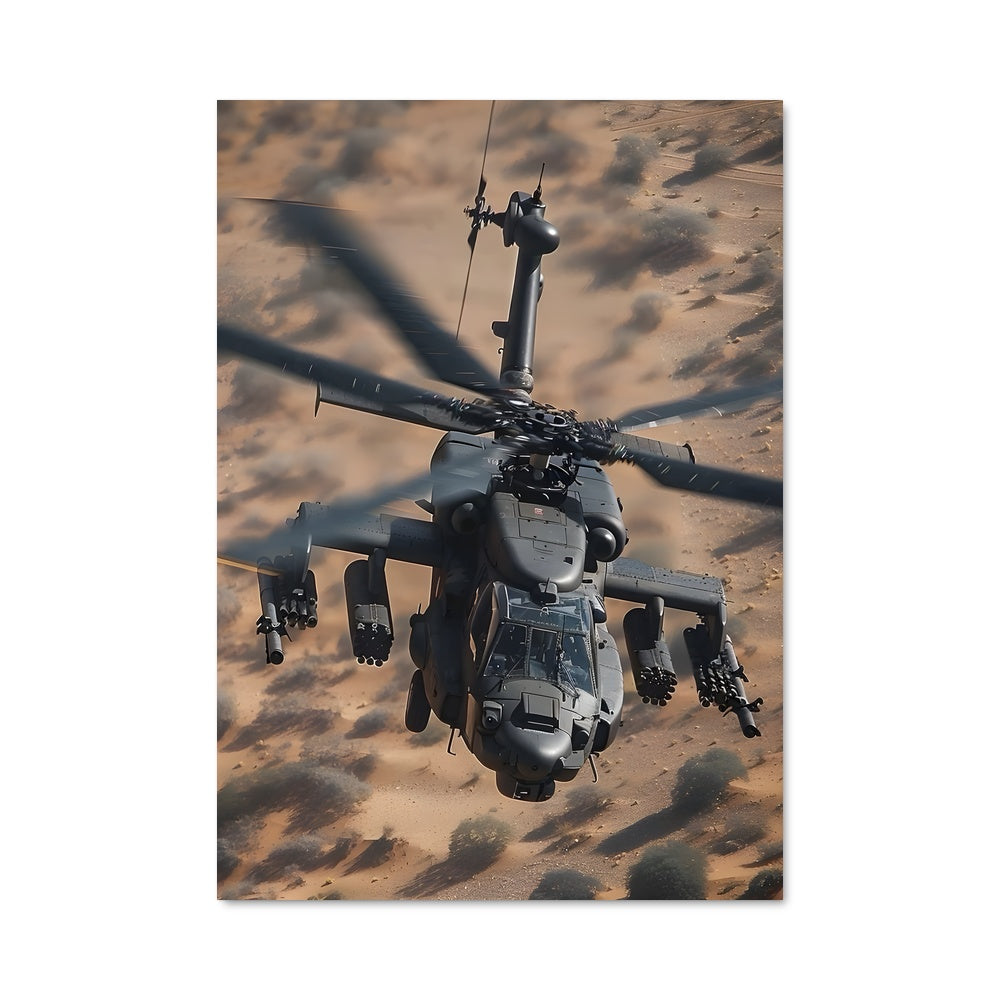 Apache Flight Poster – Aesthetic Posters