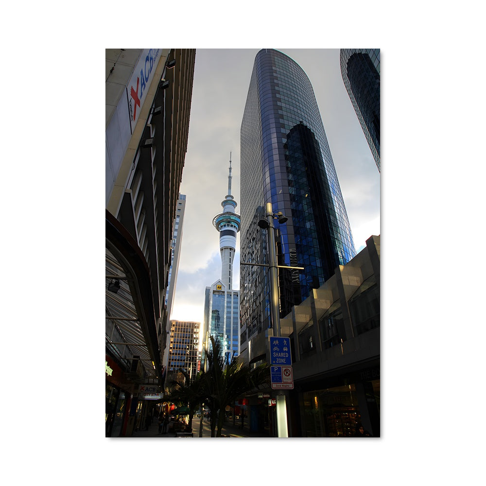 Auckland Skyline Poster – Aesthetic Posters