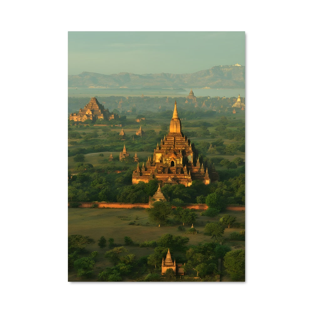 Bagan temples poster – Aesthetic Posters