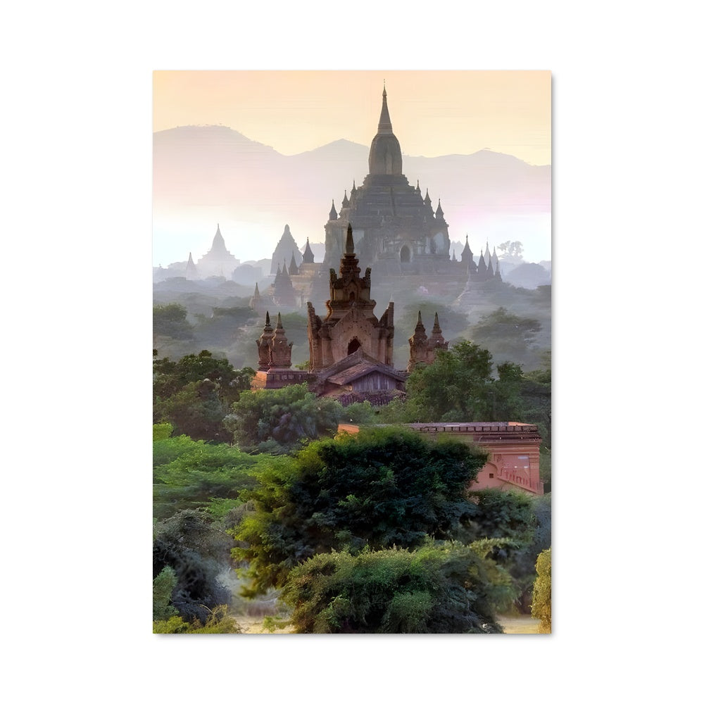 Bagan temples poster – Aesthetic Posters
