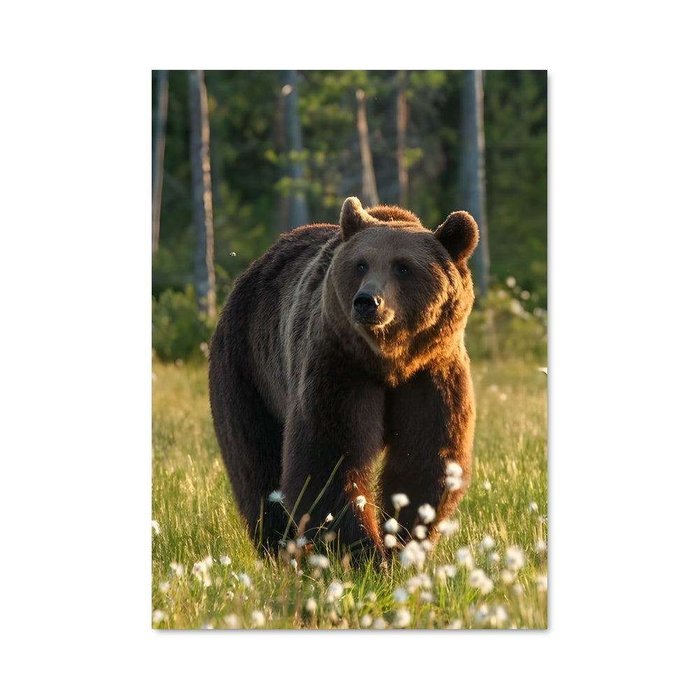Flowering Bear Poster – Aesthetic Posters