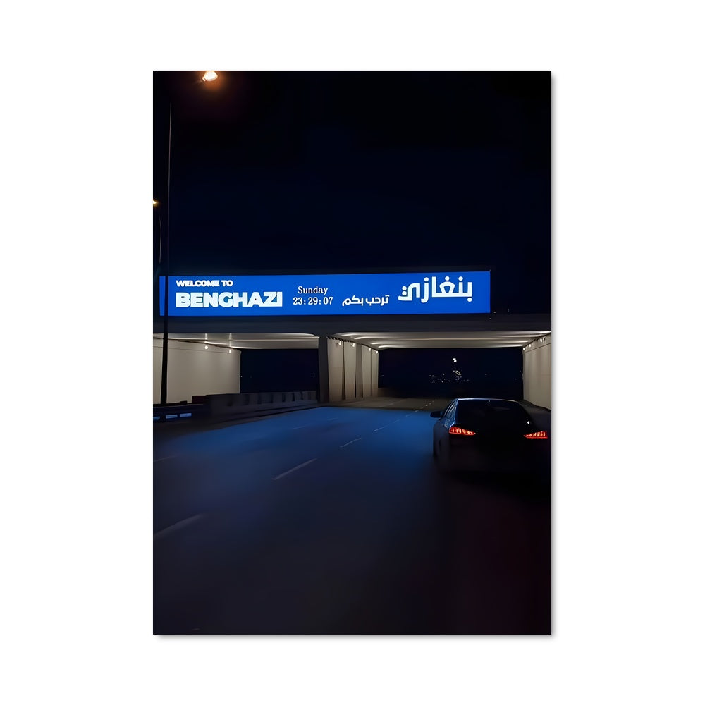 Benghazi Night Poster – Aesthetic Posters