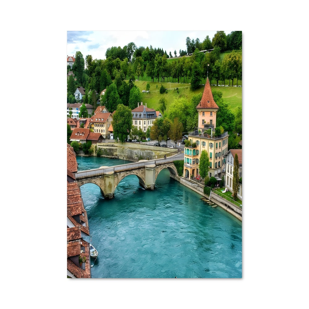Bern Bridge Poster – Aesthetic Posters