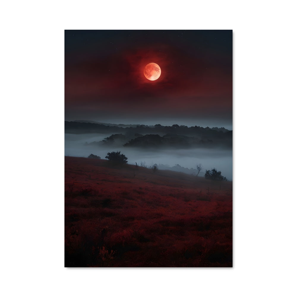 Blood Moon poster – Aesthetic Posters