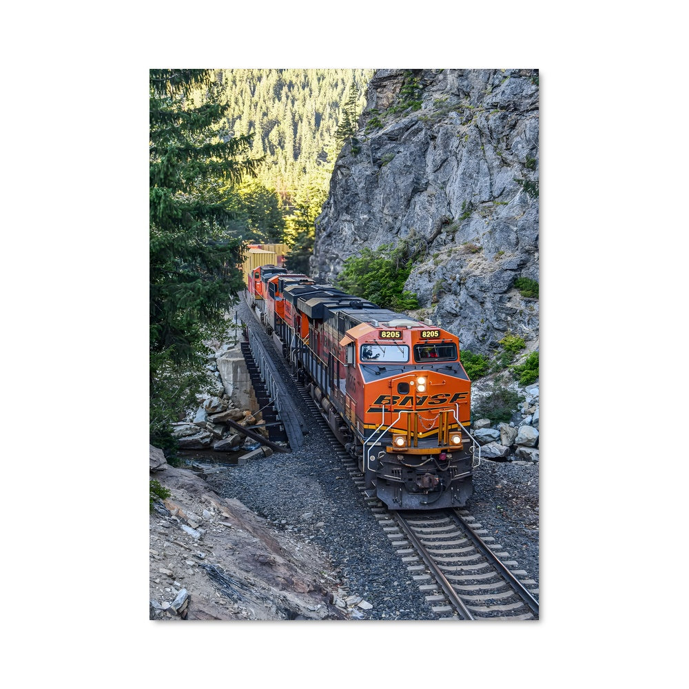 Bnsf railway poster – Aesthetic Posters