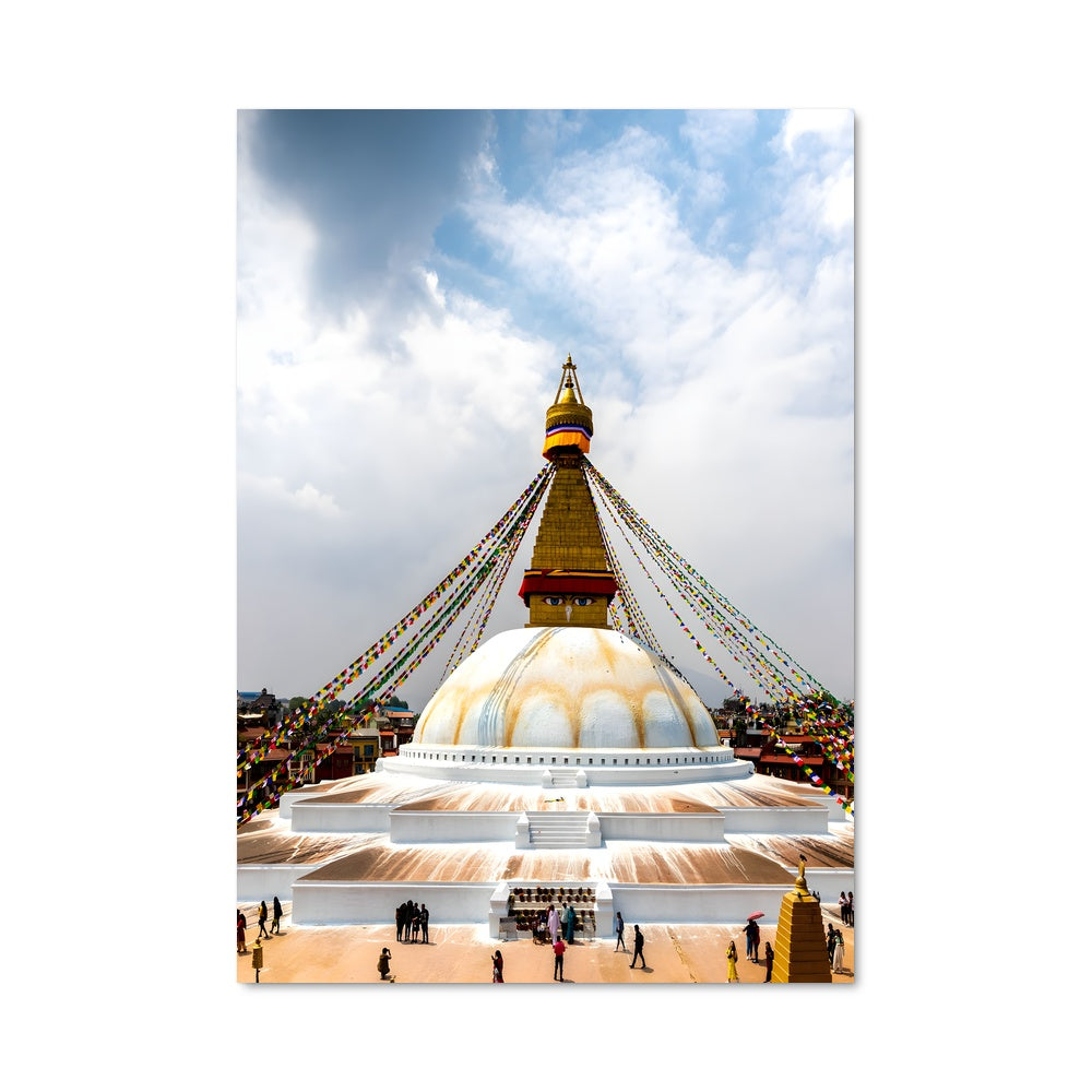 Poster The Majesty of Boudhanath – Aesthetic Posters