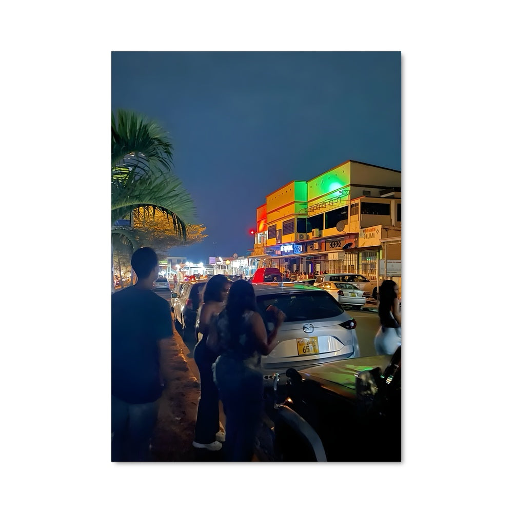 Bujumbura Night Poster – Aesthetic Posters