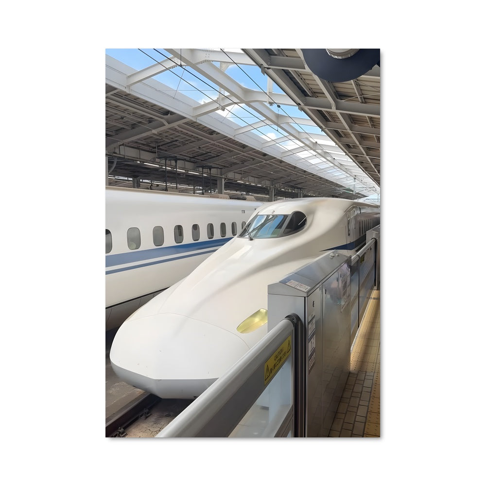 High-Speed Train Poster – Aesthetic Posters