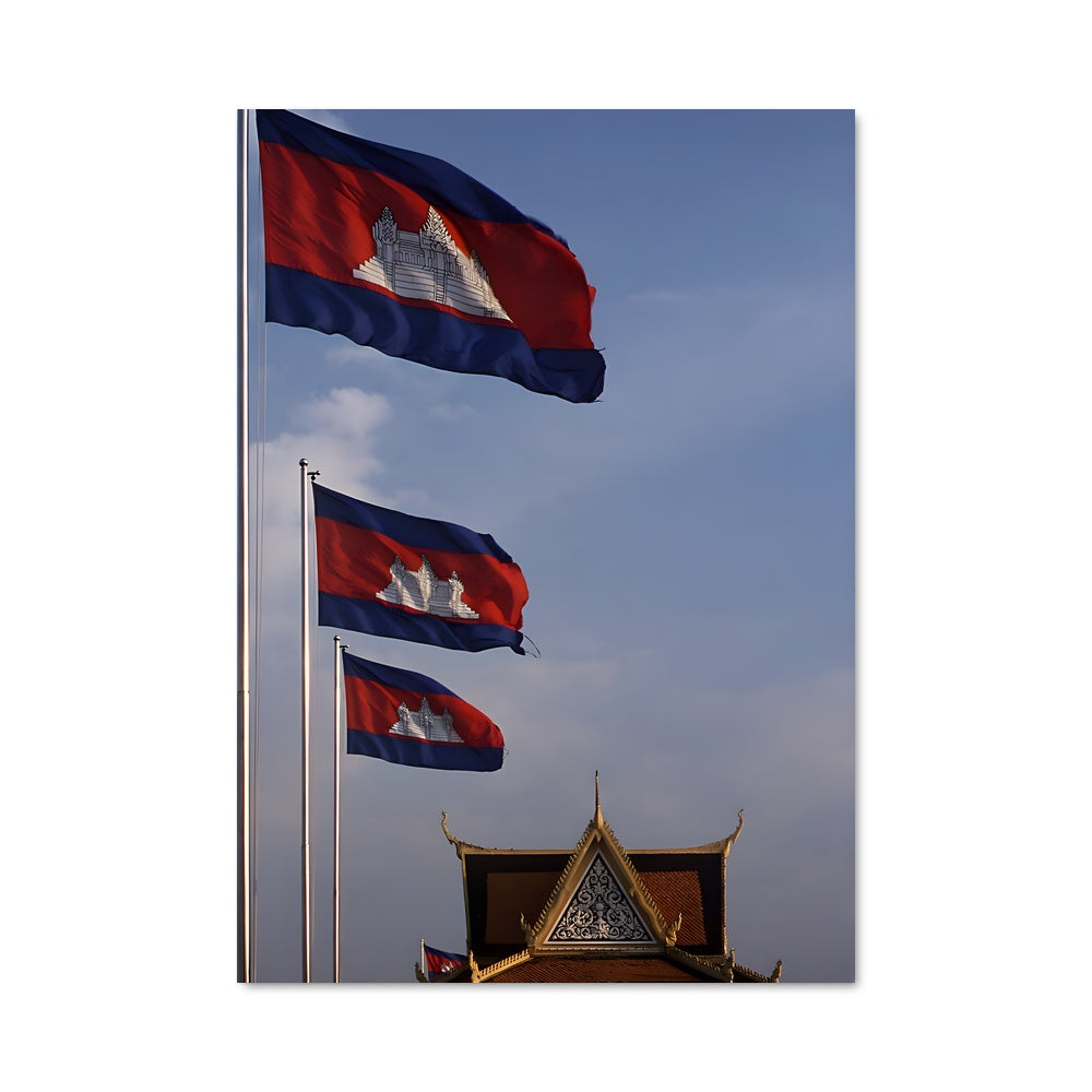 Elevated Flags Poster – Aesthetic Posters