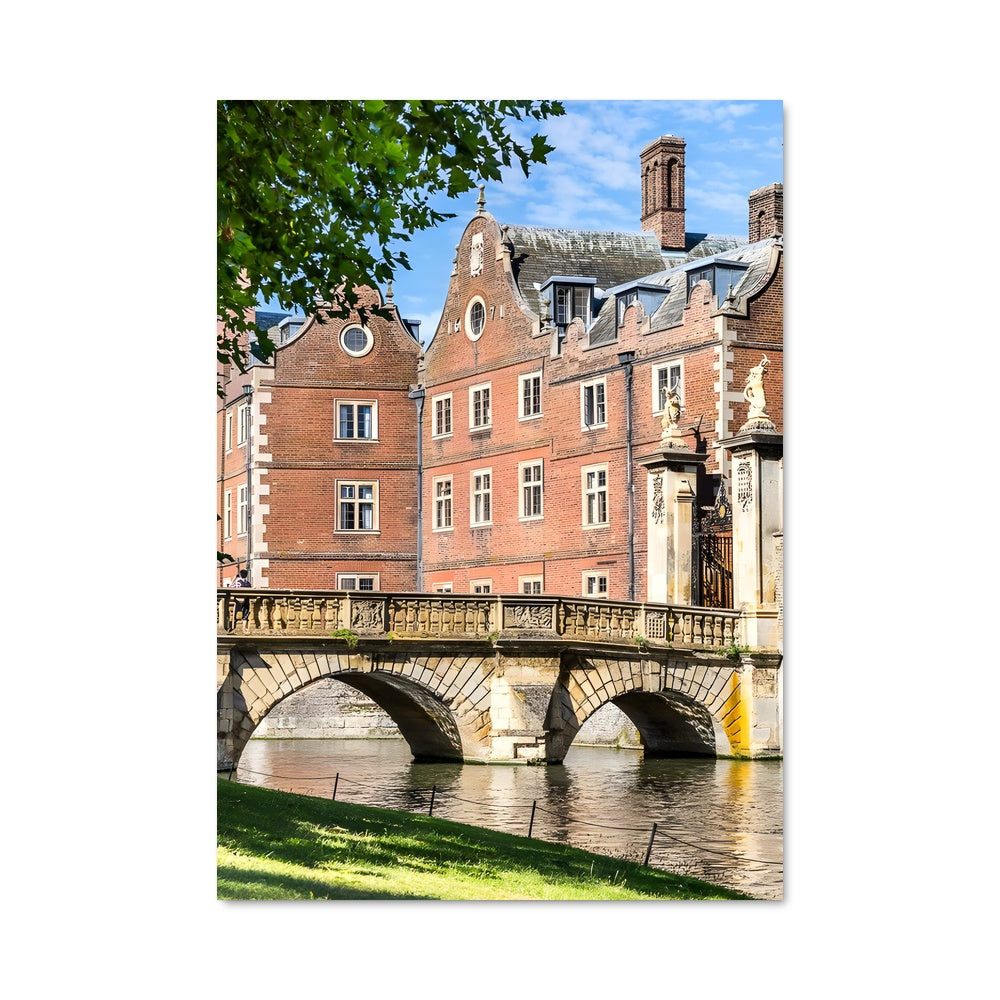 Cambridge Bridge Poster – Aesthetic Posters