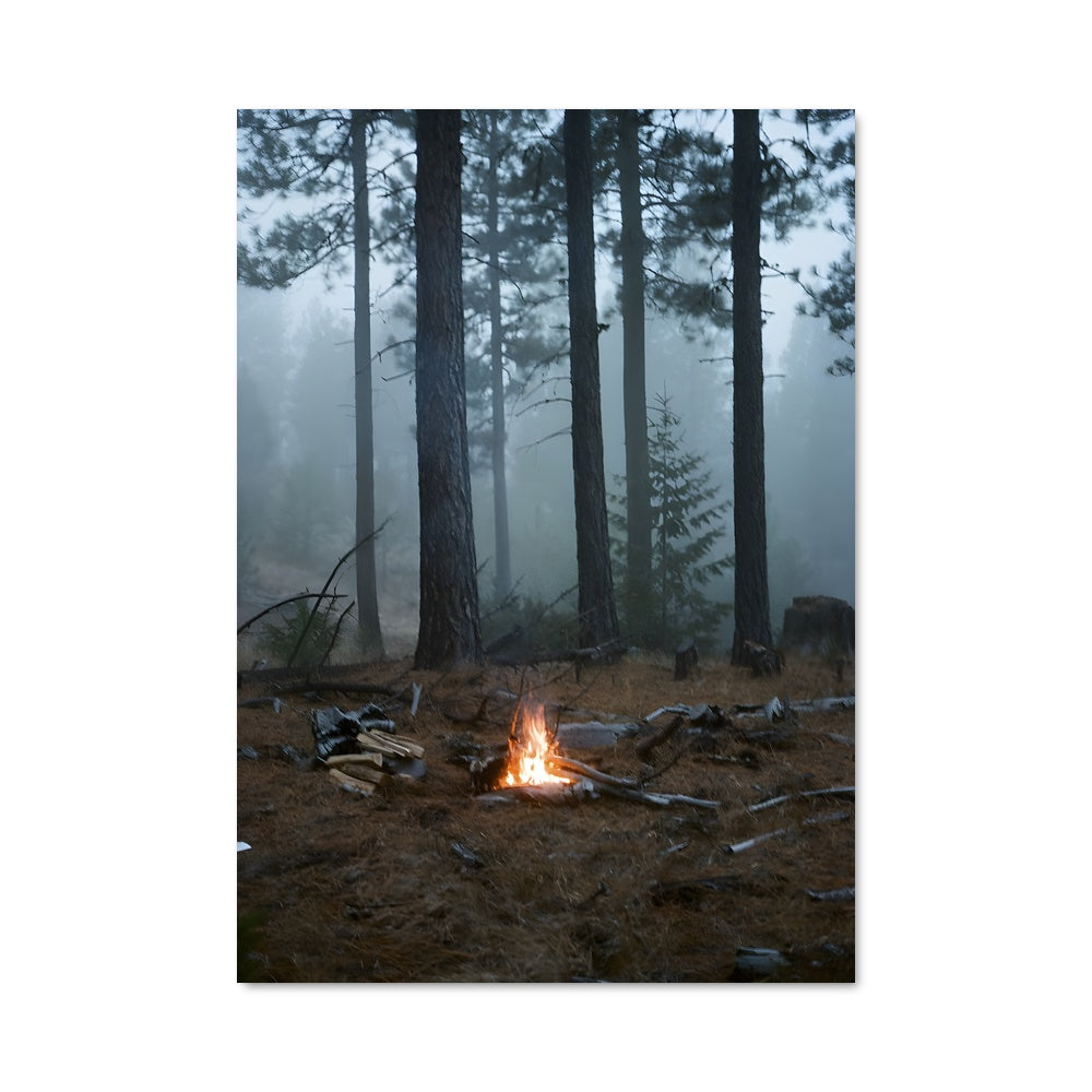 Campfire poster – Aesthetic Posters