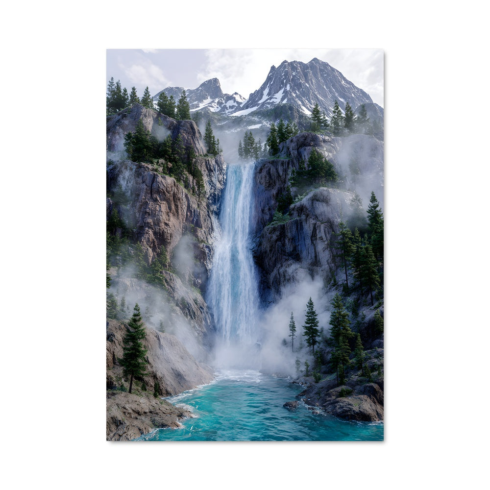Cascade Poster – Aesthetic Posters