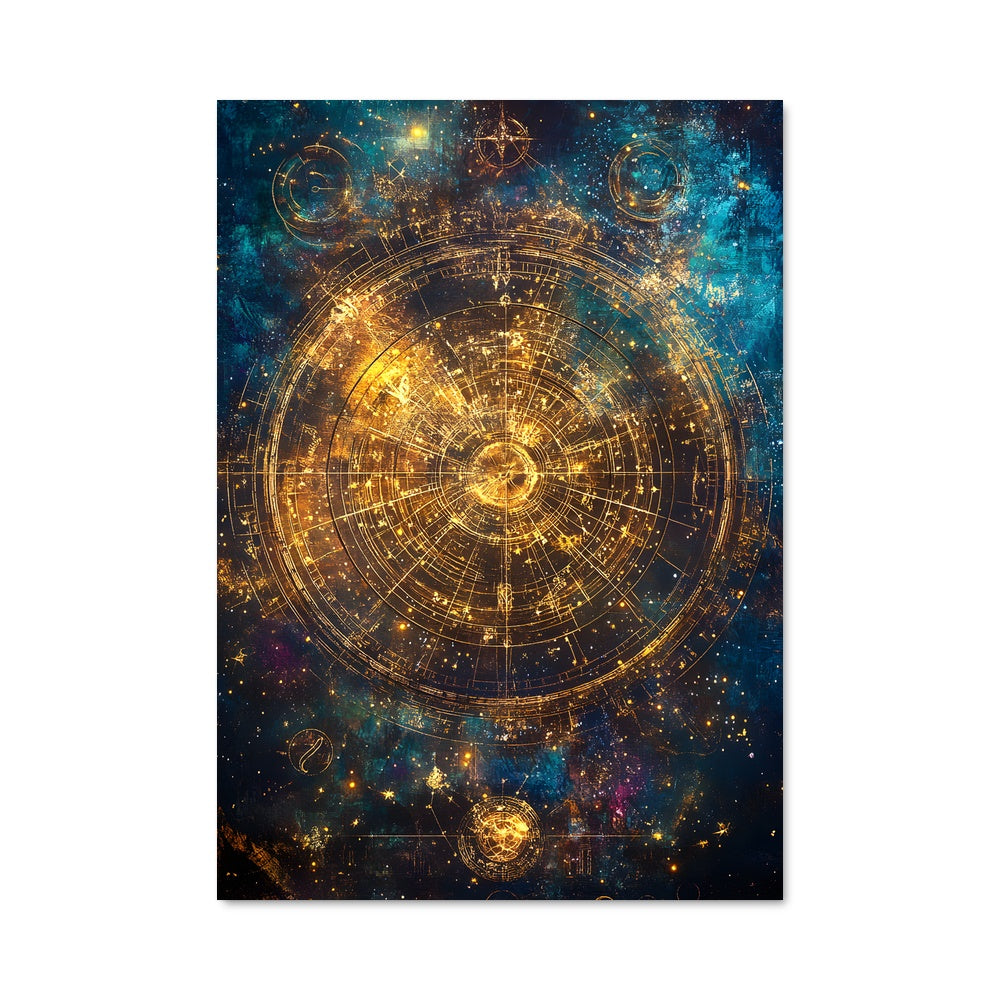 Celestial map poster – Aesthetic Posters