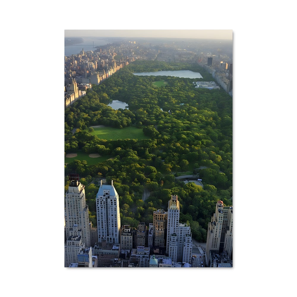 Poster: Stroll through Central Park – Aesthetic Posters