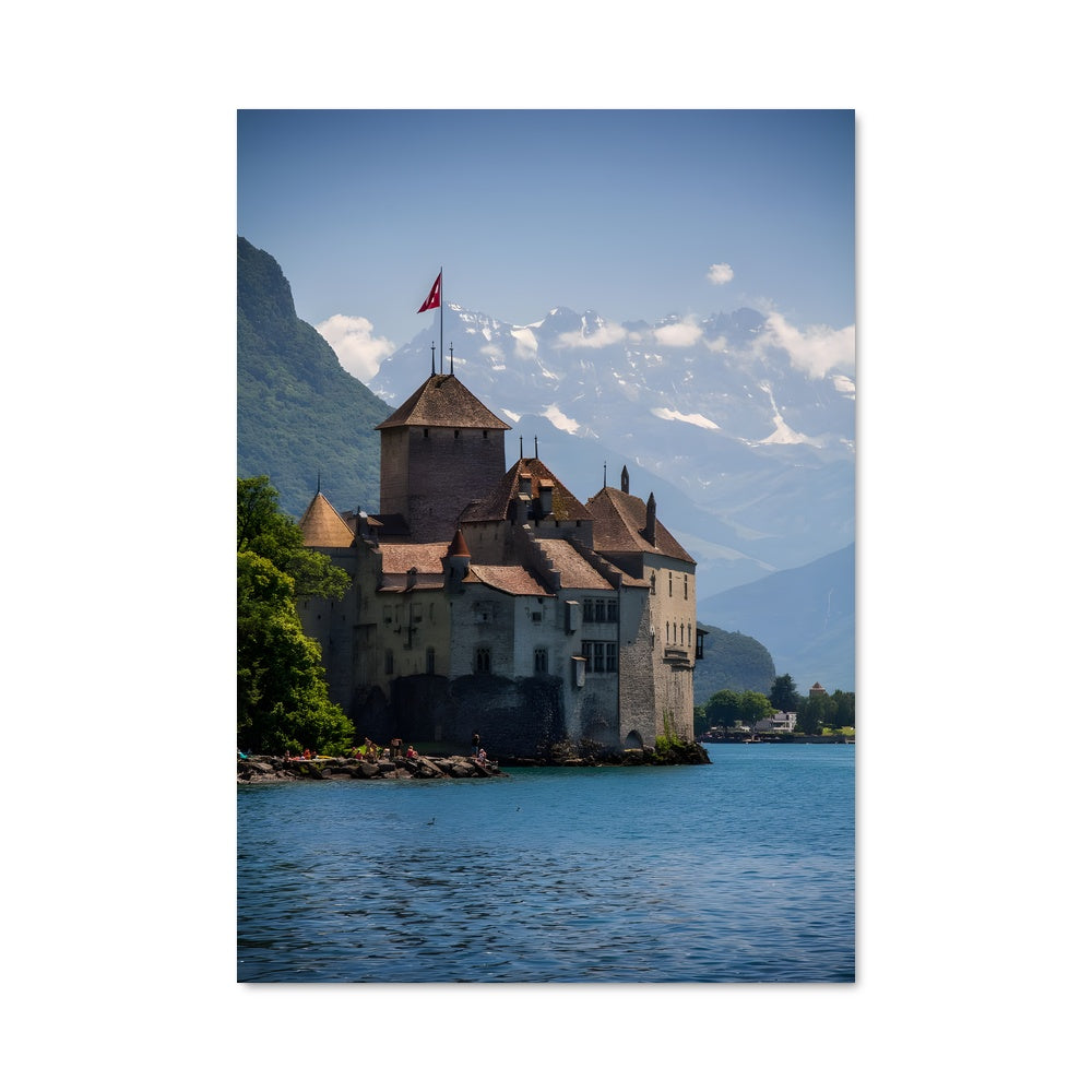 Chillon Castle Poster – Aesthetic Posters