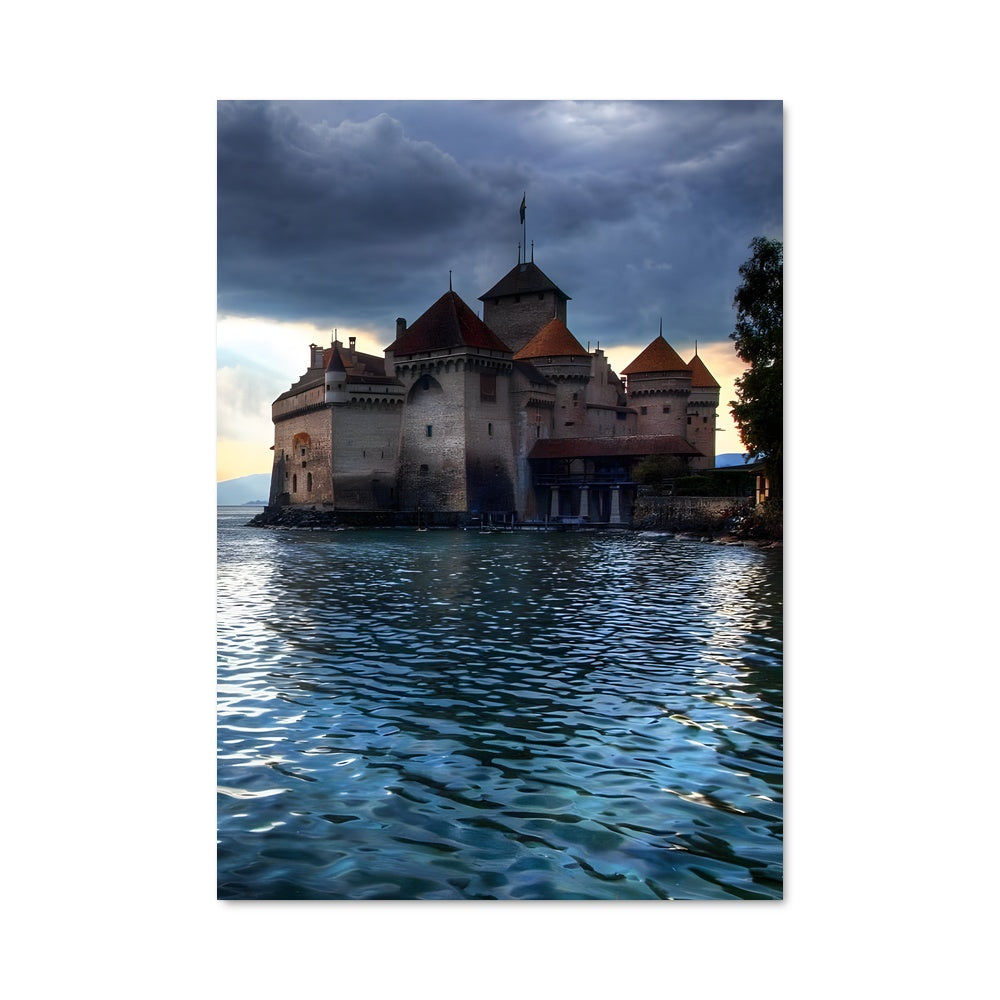 Chillon Castle Poster – Aesthetic Posters