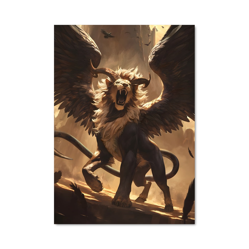 Majestic Chimera Poster – Aesthetic Posters