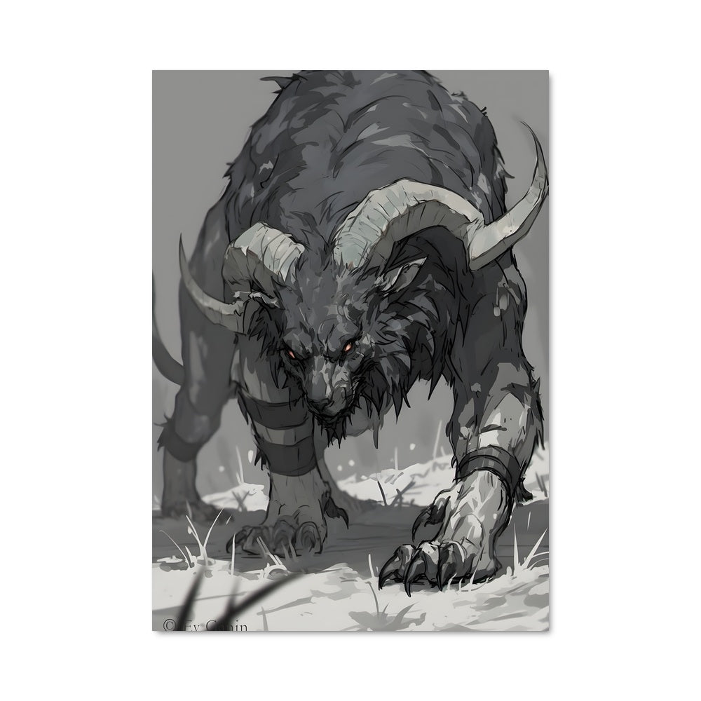 Titan Werewolf Poster – Aesthetic Posters