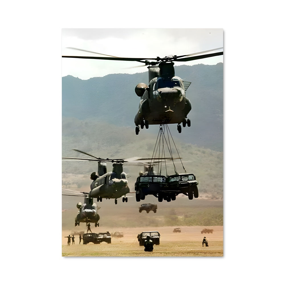 Chinook Flight Poster – Aesthetic Posters