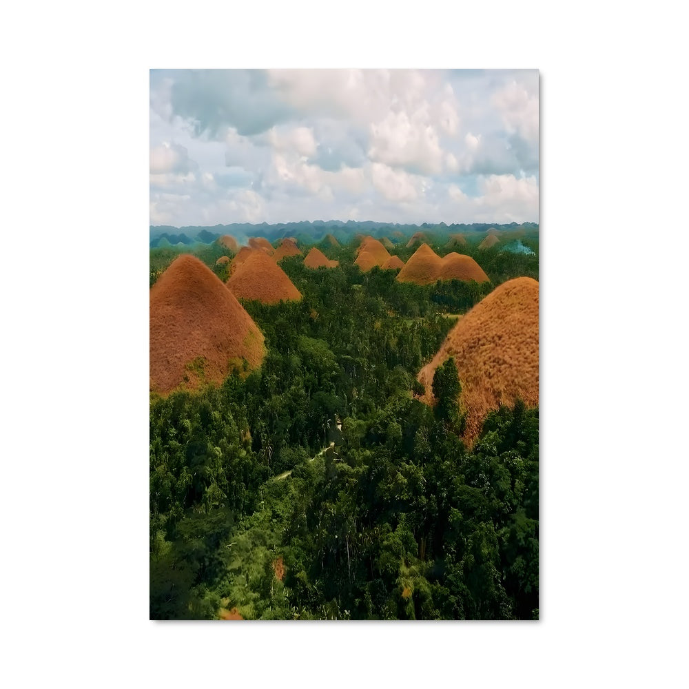Chocolate Hills Poster – Aesthetic Posters