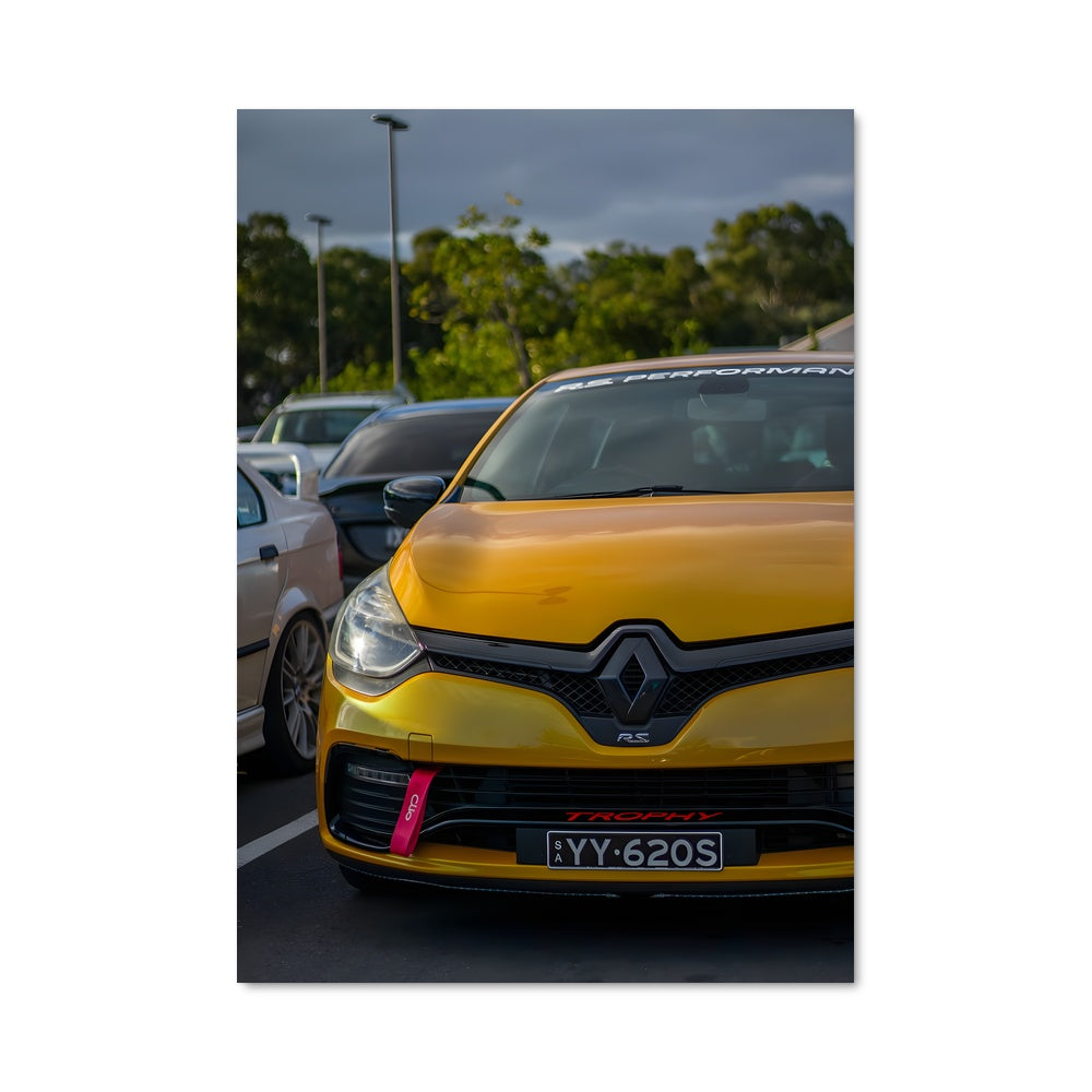 Dazzling Yellow Clio Poster – Aesthetic Posters