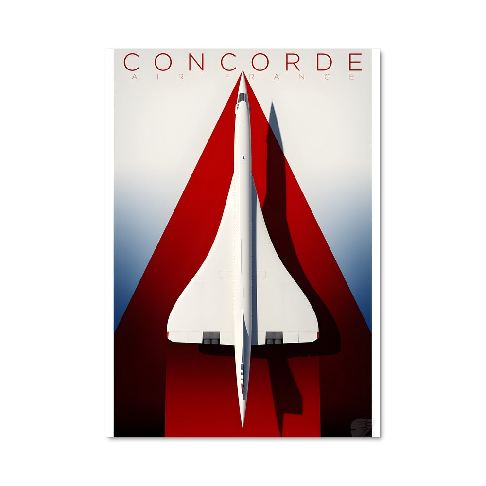 Concorde in Flight Poster – Aesthetic Posters