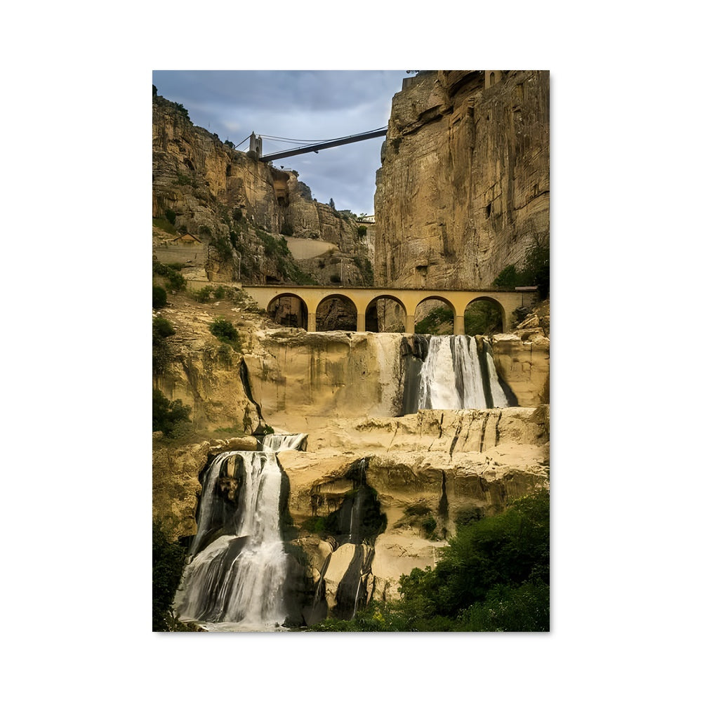 Mystical Cascade Poster – Aesthetic Posters