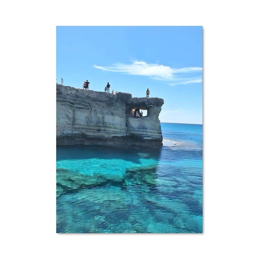 Cliffside Serenity Poster – Aesthetic Posters