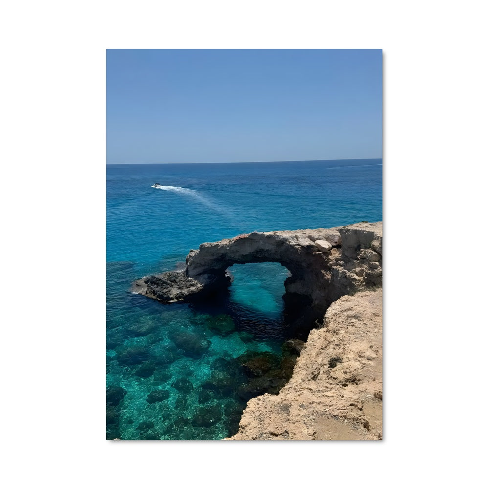 Azure Bliss poster – Aesthetic Posters