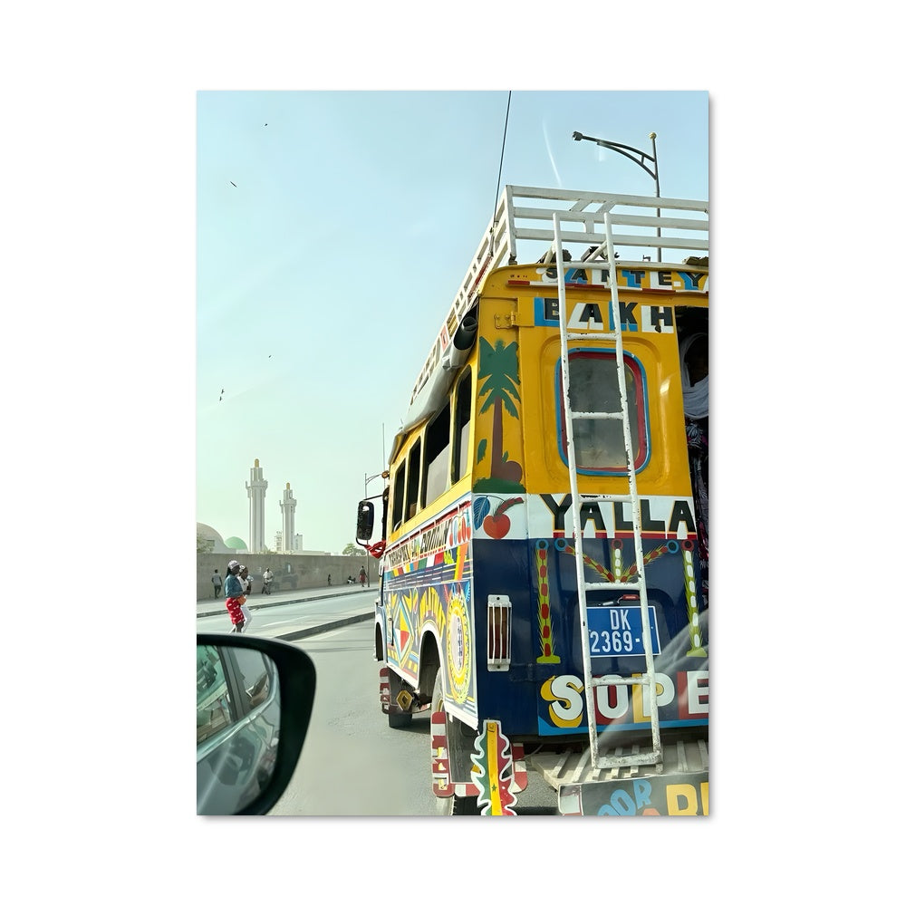 The Colorful Bus Poster – Aesthetic Posters