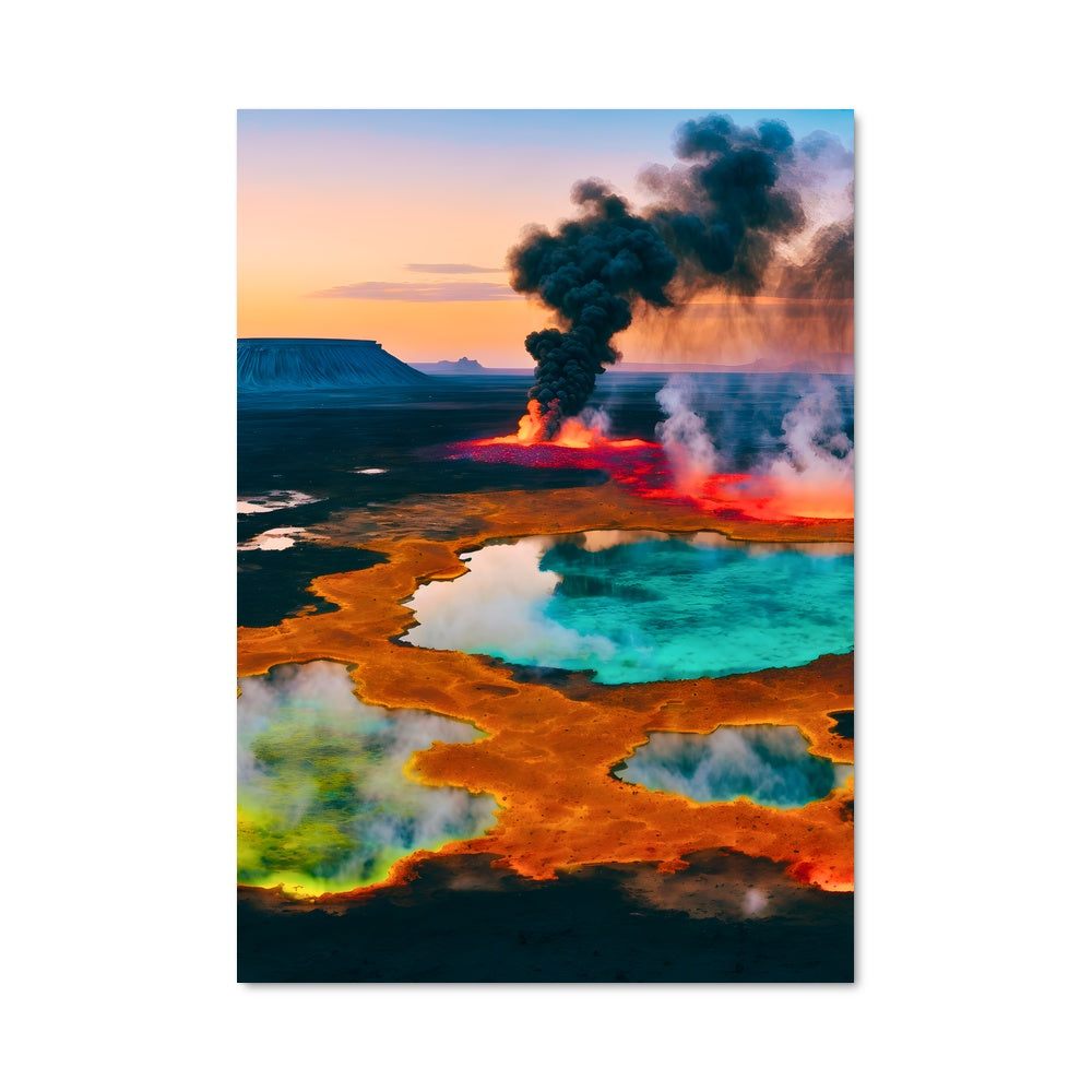 Poster The Echo of the Crater – Aesthetic Posters