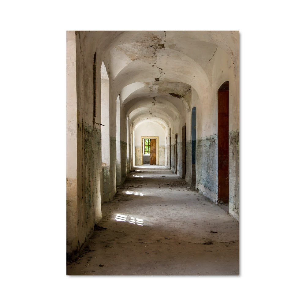 Light Corridor Poster – Aesthetic Posters
