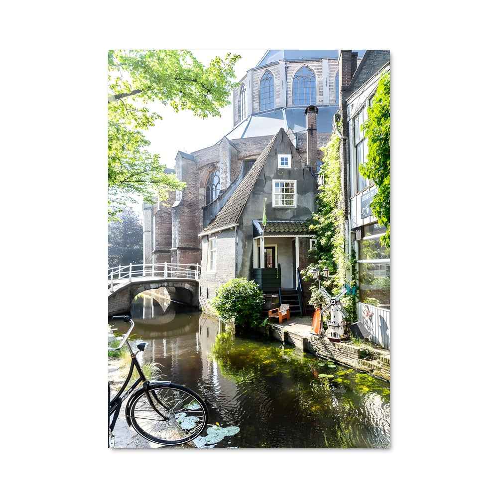 Poster The Delft Bicycle – Aesthetic Posters