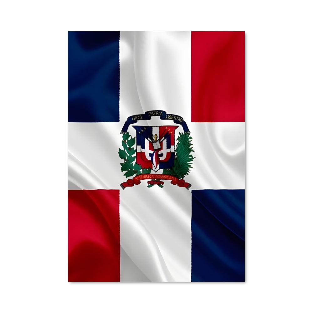 Poster Dominican republic flag – Aesthetic Posters